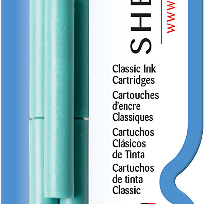 Buy/Send Sheaffer Classic Ink Cartridge Pack Of 5 – Turquoise Online- FNP