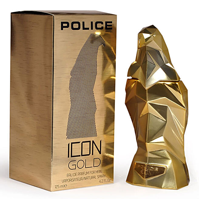 Buy/Send Police Icon Gold Eau de Parfum Online- FNP