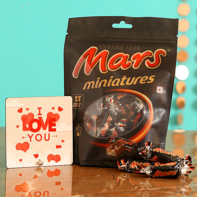 Buy/Send Mars Miniatures Chocolate With Printed Table Top Online- FNP