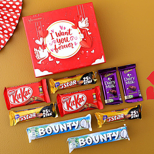 Buy/Send Want You Forever Assorted Chocolates Box Online- FNP