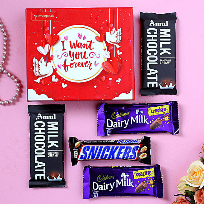 Buy/Send Want You Forever Delicious Chocolates Box Online- FNP