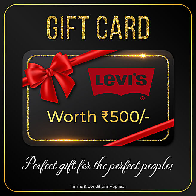 Buy/Send Levis Gift Card- 500 Rs Online- FNP
