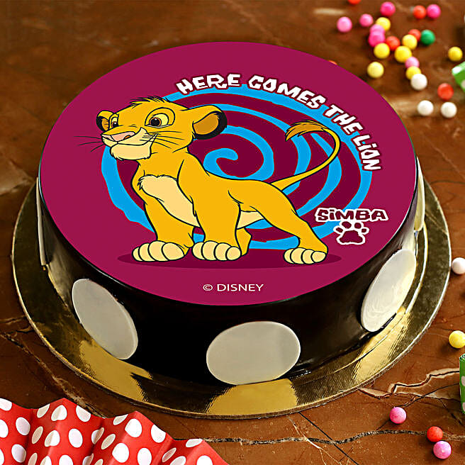 Buy/Send Lion King Simba Photo Cake Online- FNP