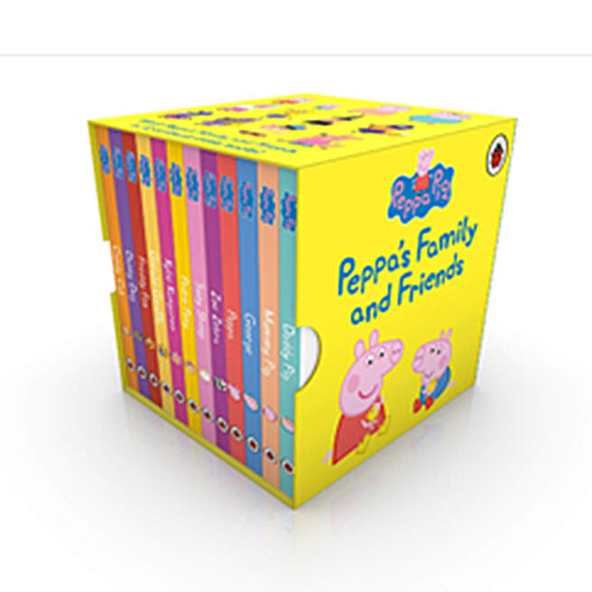 Buy/Send Peppa Pig- Peppa's Family and Friends (12 Board Books) Online- FNP