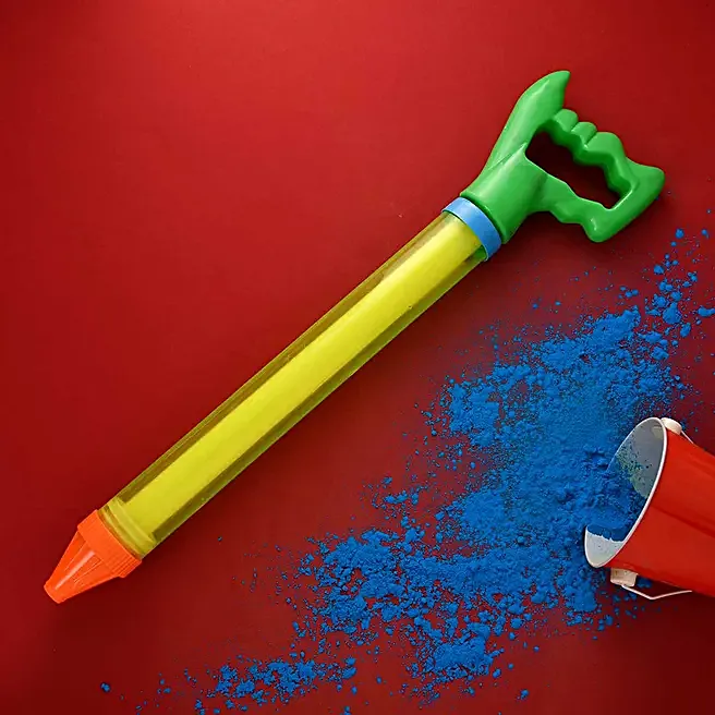 Buy/Send Thrust Traditional Yellow & Green Water Gun Online- FNP