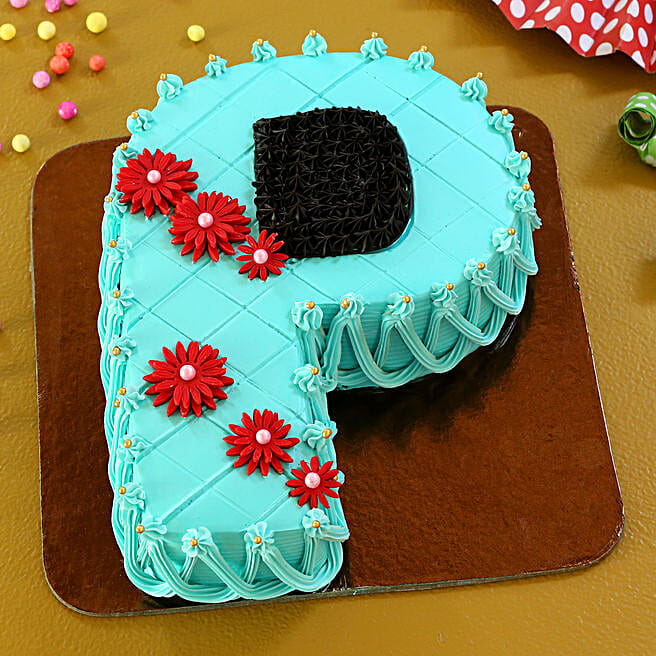 Buy/Send Alphabet P Cake Online- FNP