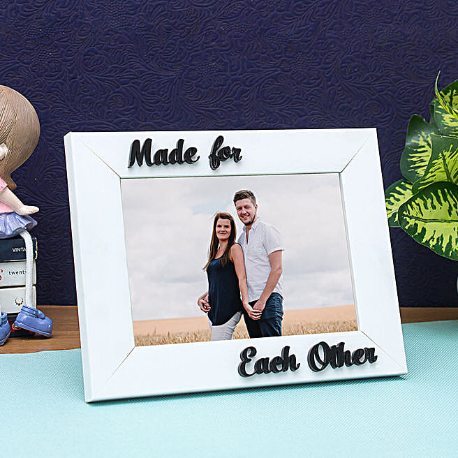Buy/Send WISHTANK Personalised Made for Each Other Photo Frame Online- FNP