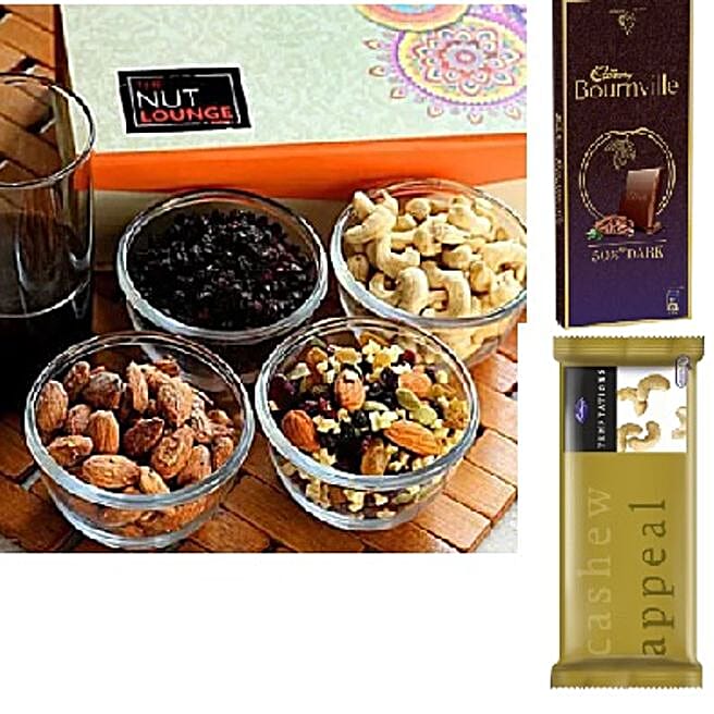 Buy/Send Colgate Dryfruit n Chocolate Hamper Online- FNP