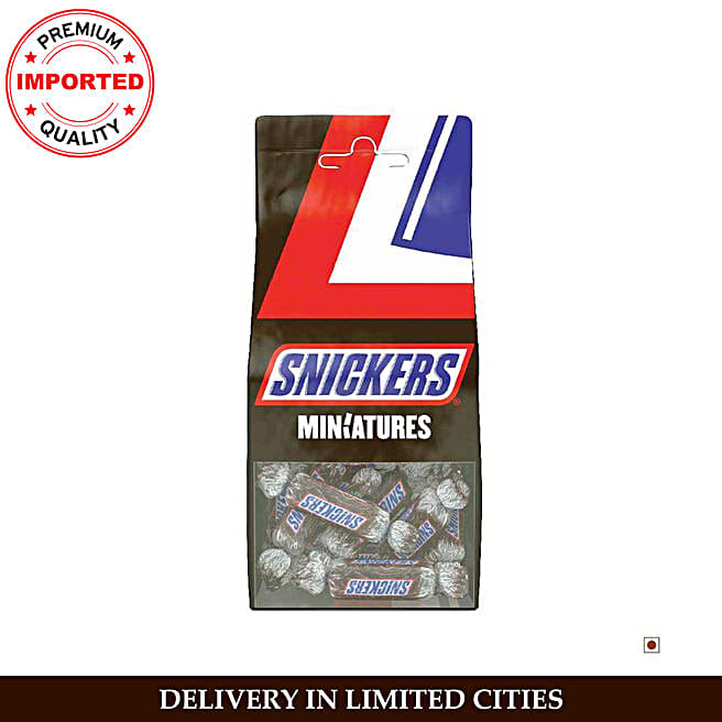 Buy/Send Snickers Minis Pouch Online- FNP