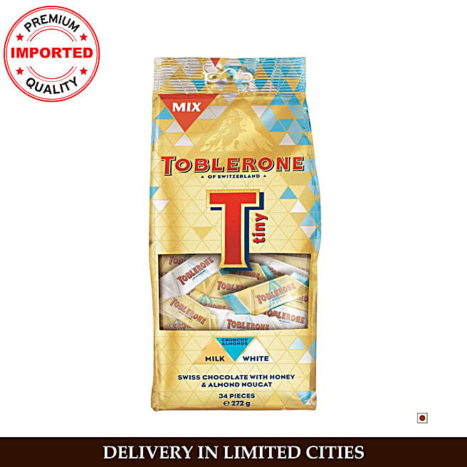 Buy/Send Toblerone Tiny Crunchy Almonds Mix Bag Online- FNP