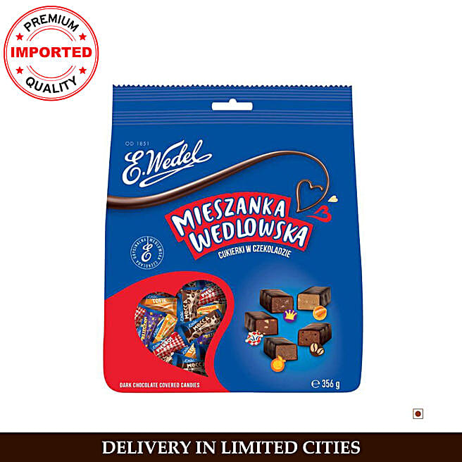 Buy/Send Wedel Dark Chocolate Covered Candies Mix Online- FNP