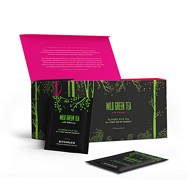 Buy/Send Beyondarie Wild Green Tea With Hibiscus Online- FNP