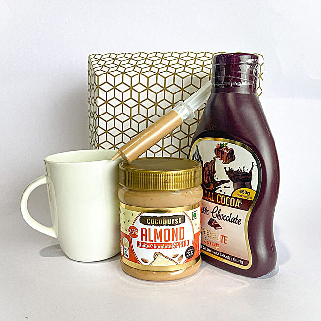 Buy/Send DIY Injection Kit Almond Chocolate Hamper Online- FNP