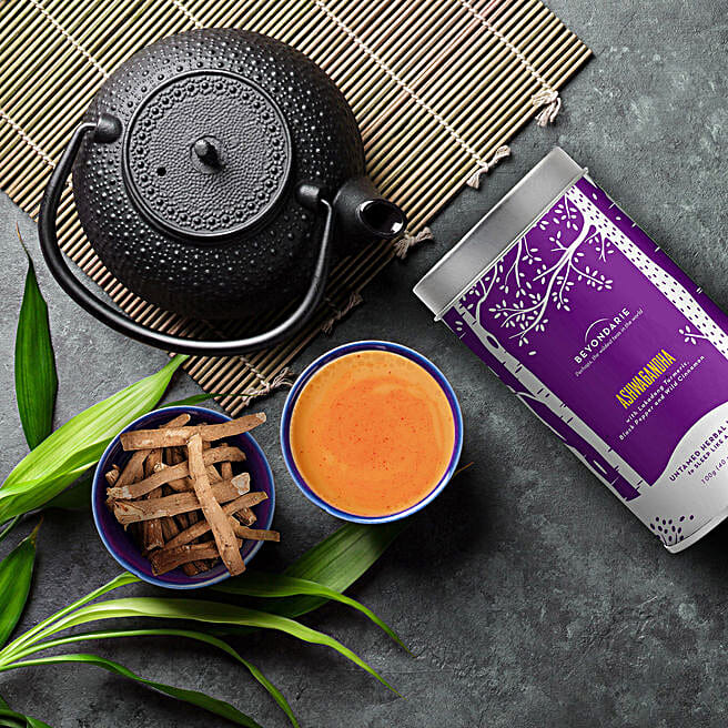 Buy/Send Beyondarie Ashwagandha Herbal Latte- 100 gms Online- FNP