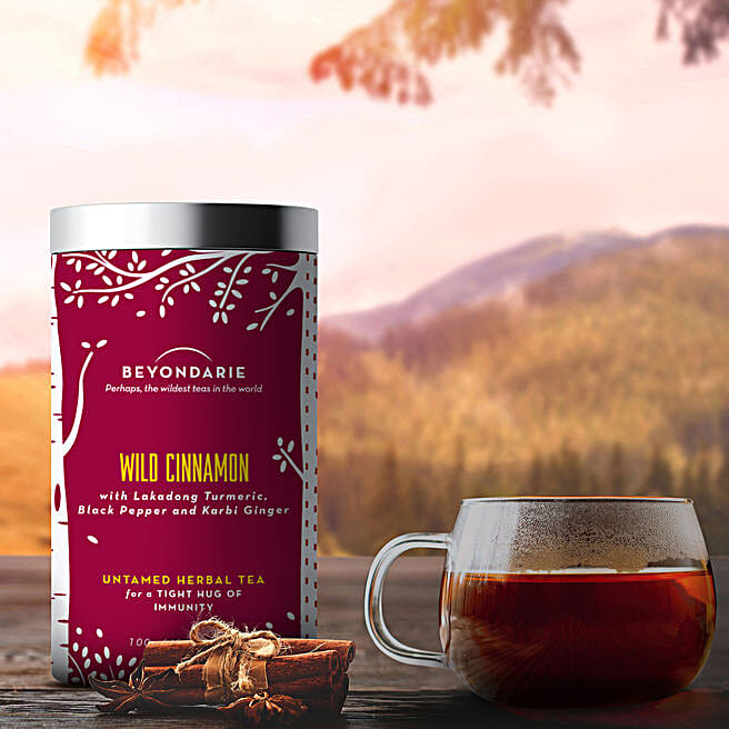 Buy/Send Beyondarie Wild Cinnamon Herbal Tea - 100 gms Online- FNP