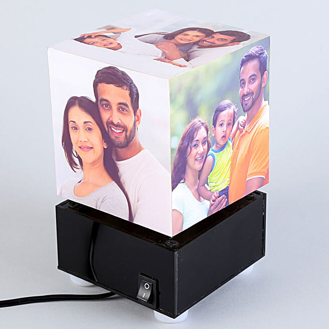 Buy/Send Personalized Rotating Mini Lamp Online- Ferns N Petals