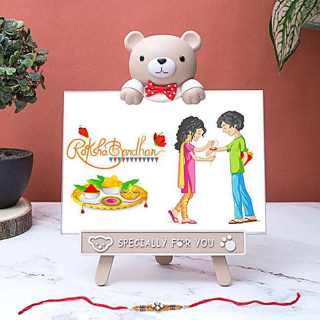 Buy/Send Beautiful Rakhi & Personalised Photo Frame Online- FNP