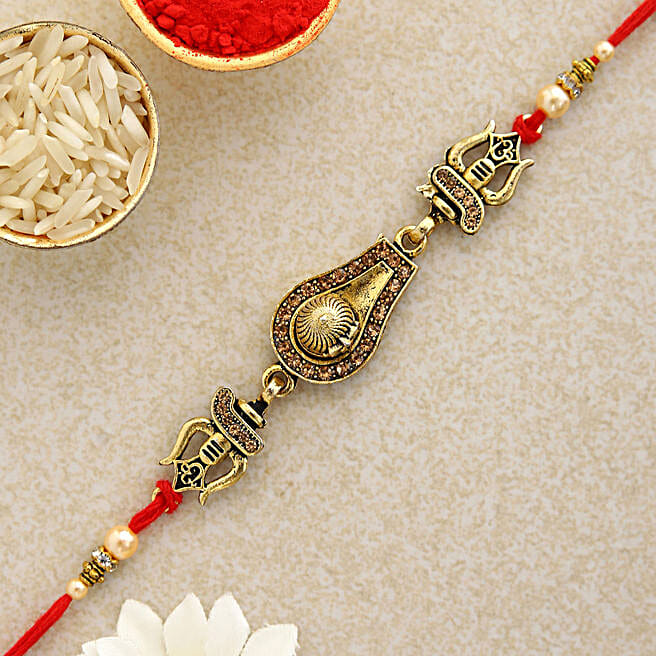 Buy/Send Traditional Shiva Rakhi Online- FNP
