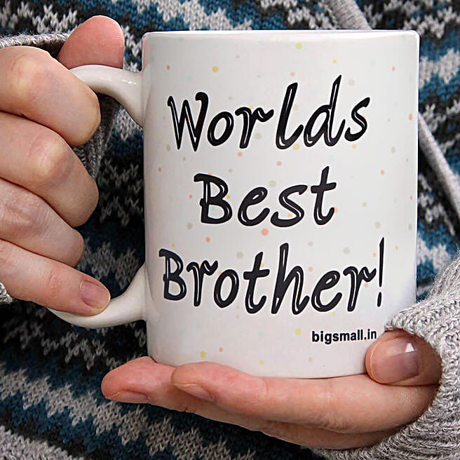 Buy/Send World's Best Brother Mug Online- FNP