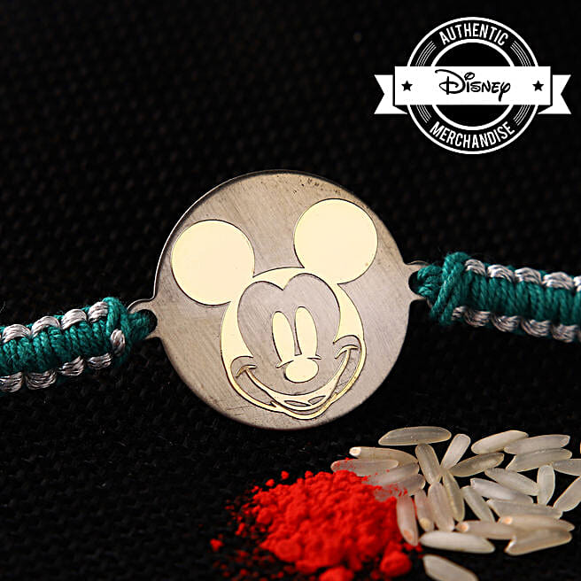 Buy/Send Happy Mickey Metal Rakhi Online- FNP