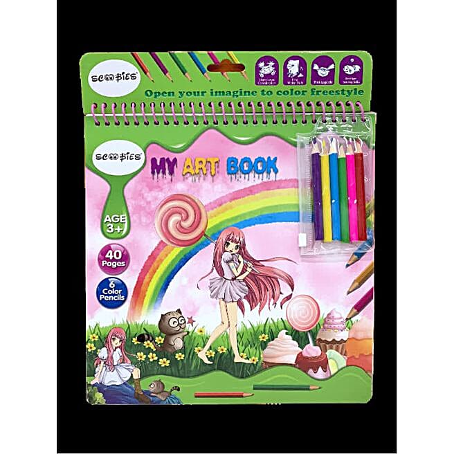 Buy/Send ColorBook with Hardcover Online- FNP