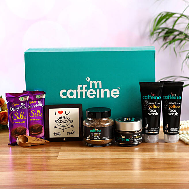 Buy/Send mcaffeine Coffee Mood Kit With Table Top & Cadbury Silk Online ...
