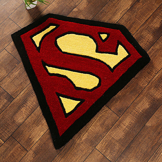 Buy/Send Superman Rug Online- FNP