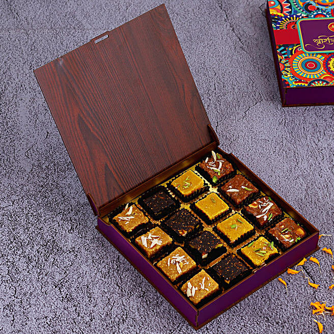 Buy/Send Sugar Free Joyous Diwali Assorted Burfi- 450 Gms Online- FNP