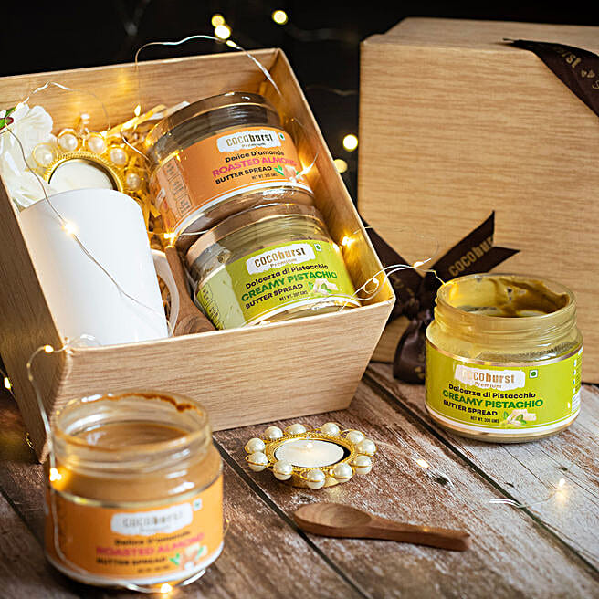 Buy/Send Badam Pista Spread Gift Box Online- FNP