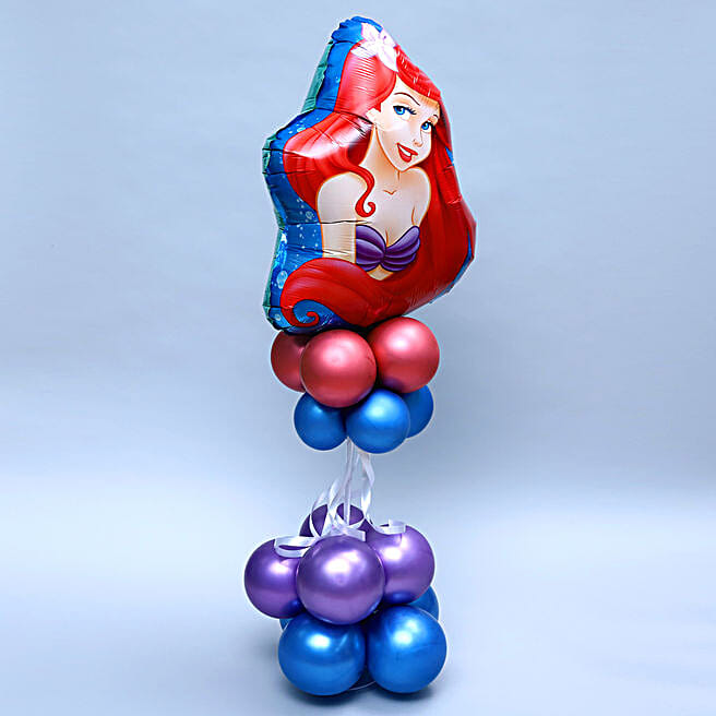 Buy/Send Disney Princess Ariel Balloon Bouquet Online- Ferns N Petals