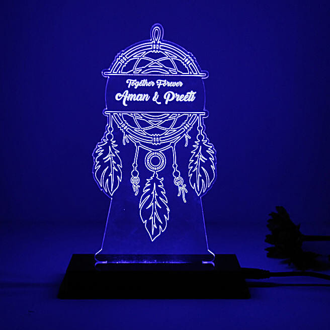 Buy/Send Personalised Dream Catcher LED Lamp Online- FNP