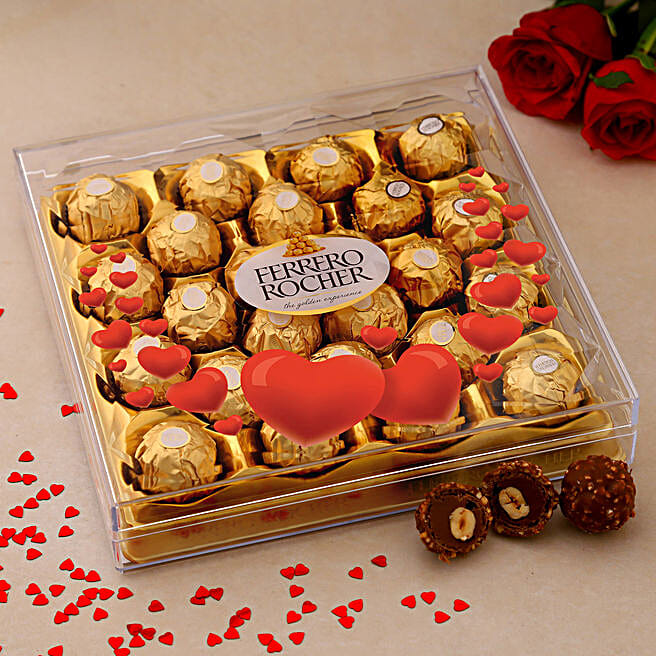 Buy/Send Love You Ferrero Rocher Box Online- FNP