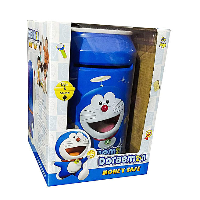 Buy/Send Cylindrical Money Bank ATM With Lock Code Online- FNP