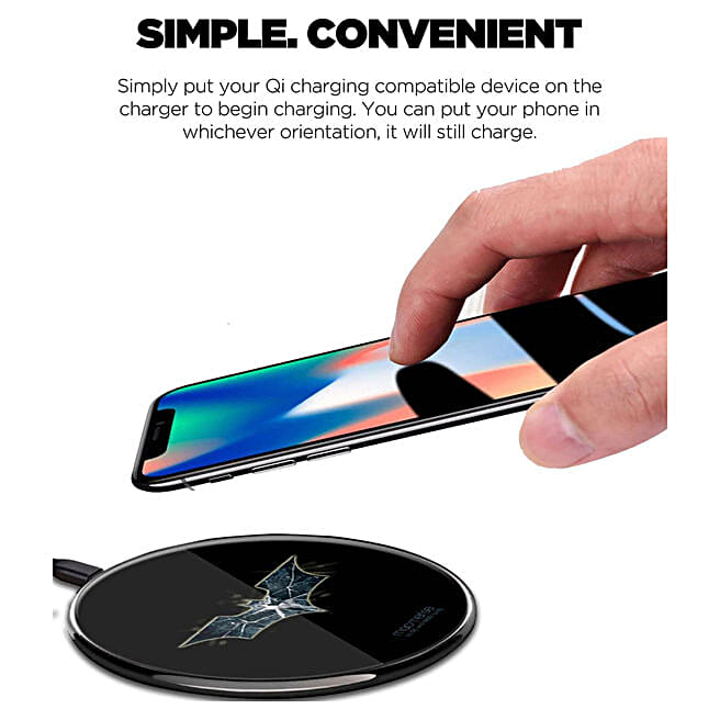 Buy/Send Batman Classic Pro Wireless Charger Online- FNP