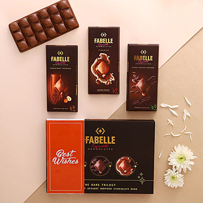 Buy/Send Fabelle Best Wishes Orange Chocolate Pack Of 3 Online- FNP