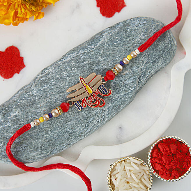 Buy/Send Sneh Spiritual Lord Shiva Rakhi Online- FNP