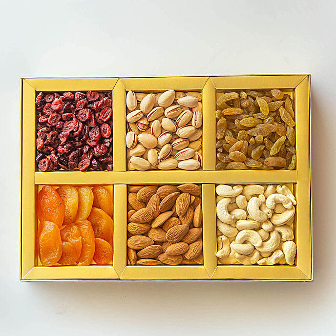 Buy/Send Kesar Assorted Dryfruits & Dried Fruits Box Online- FNP