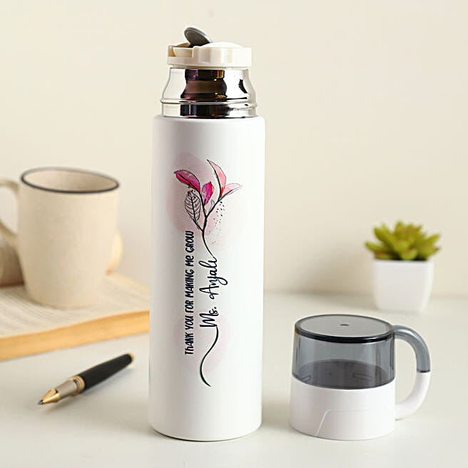 Buy/Send Personalised Thermosteel Flask For Teacher Online- FNP