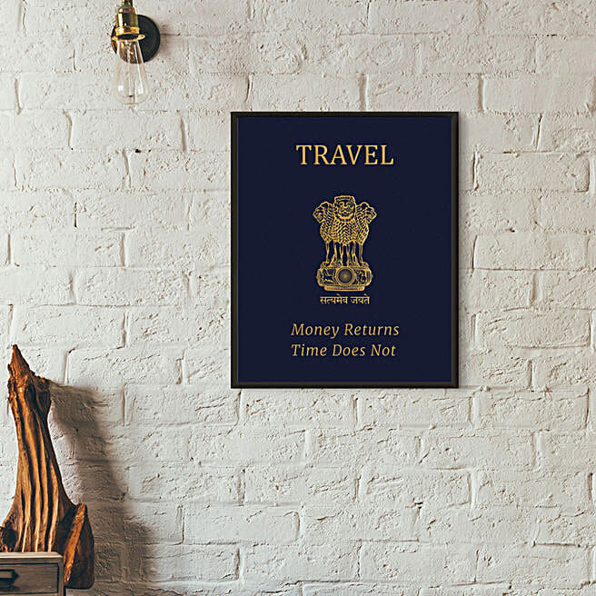 Buy/Send Passport Wall Art Online- FNP