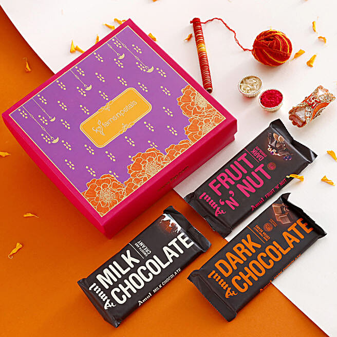 Buy/Send Bhaidooj Special Amul Chocolate Box Online- FNP