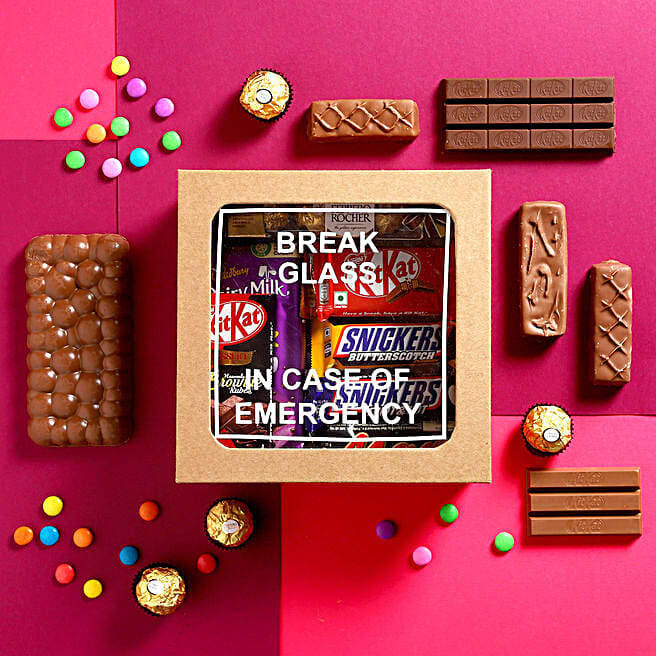Buy/Send Choco Emergency Gift Box Online- FNP