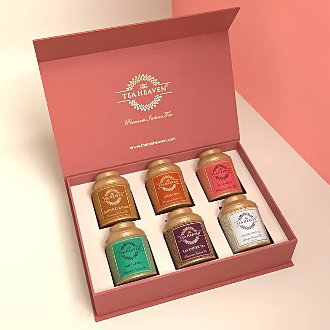 Buy/Send Assorted Collection of 6 Teas Online- FNP