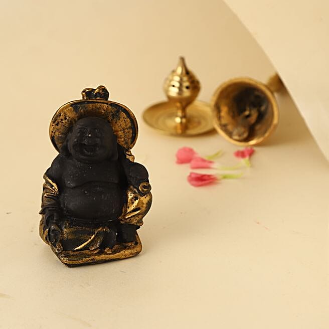 Buy/Send Blue Laughing Buddha Idol Online- FNP