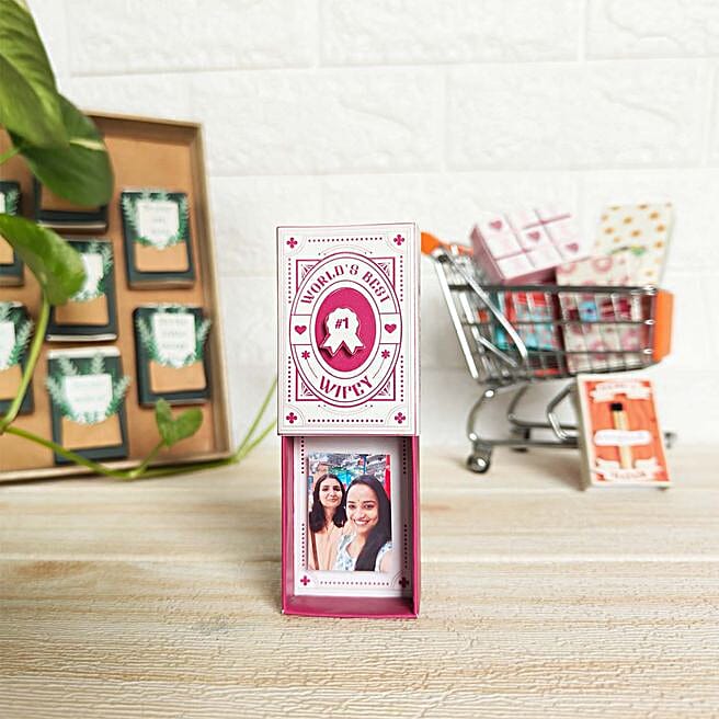 Buy/Send Personalised Secret Santa Matchbox Hamper Online- FNP