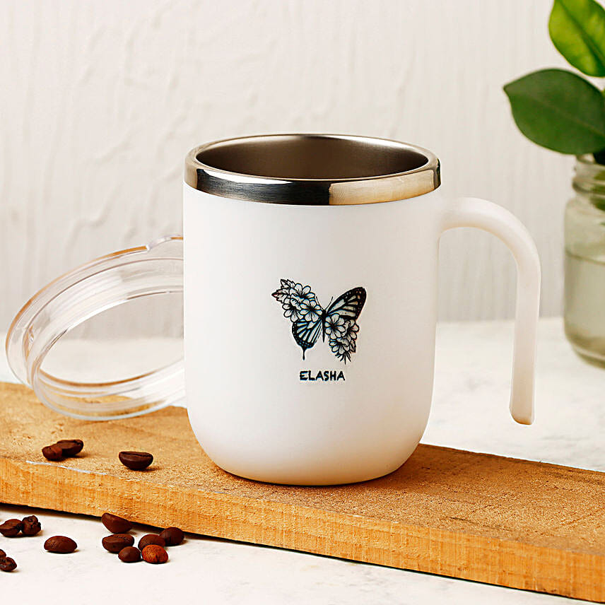 Buy/Send Personalised Name Travel Mug Online- FNP Buy/Send Personalised Name Travel Mug Online- FNP
