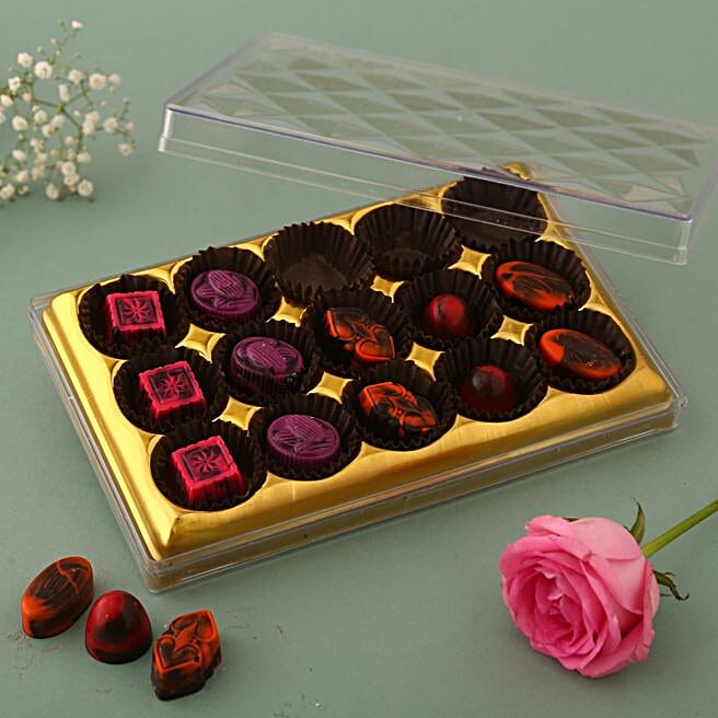 Buy/Send Truffles & Pralines Box- 15 Pcs Online- FNP