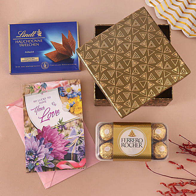 Buy/Send Luxury Chocolates Love Combo Online- FNP