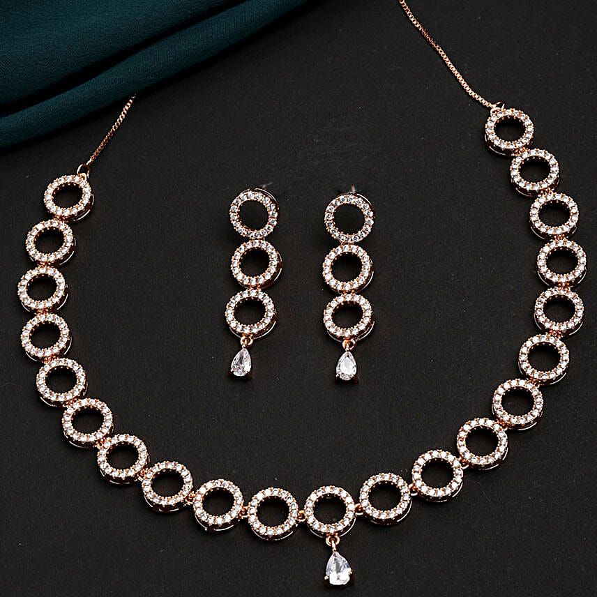 Buy/Send PANASH Sparks Of Joy Jewellery Set Online- FNP