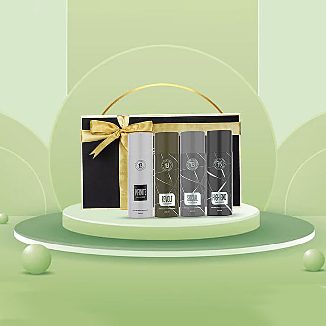 Buy/Send Fragrance & Beyond Deodorant Gift Box For Men Online- FNP