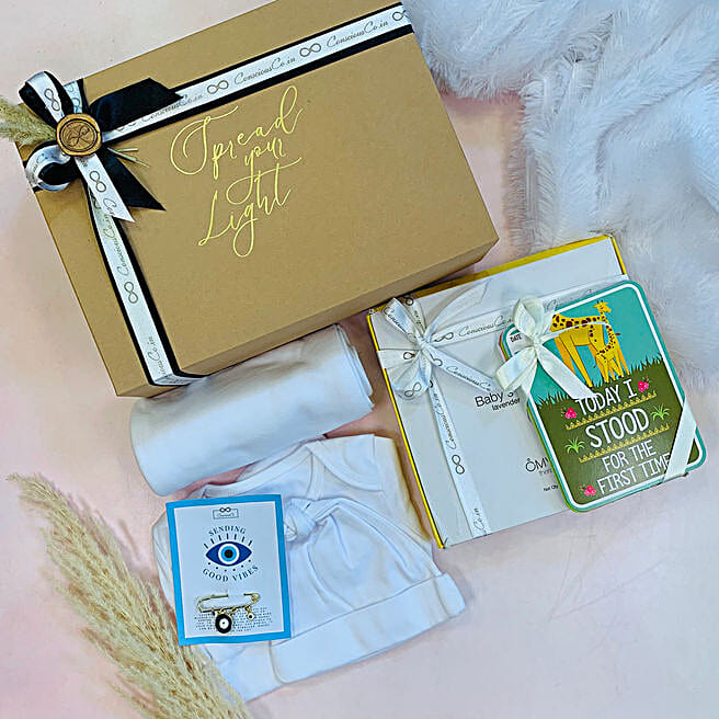 Buy/Send New Born Good Wishes Gift Box Online- FNP